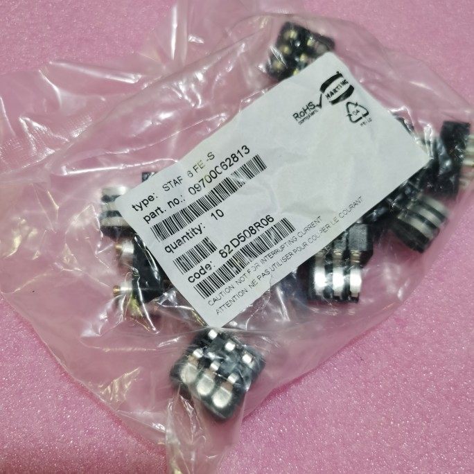 HARTING低压连接器09700062813公芯6针STAF-6-FE-S浩亭5A50V原装_虎窝淘