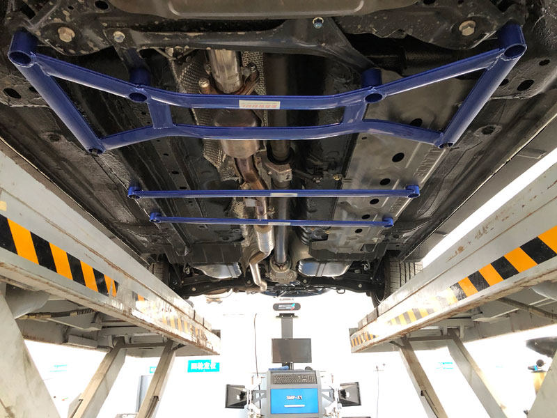 08-12进口老欧蓝德顶吧劲炫ASX前顶吧拉杆防侧倾稳定劲炫顶吧改装_虎窝淘