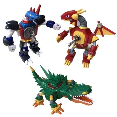 keybots钥匙机器人万代式玩具特价拼插积木多种玩法益智变形_虎窝淘