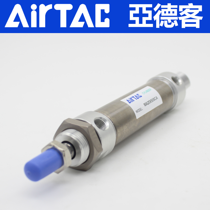 亚德客原装小型气动MA16/20/25/32/40*25X50-75-100-S-CA迷你气缸_虎窝淘