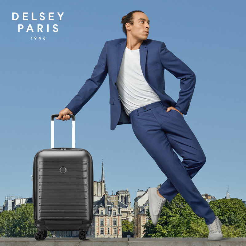 DELSEY戴乐世色果2代精巧型多用20寸万向轮可扩展登机行李箱2058_虎窝淘