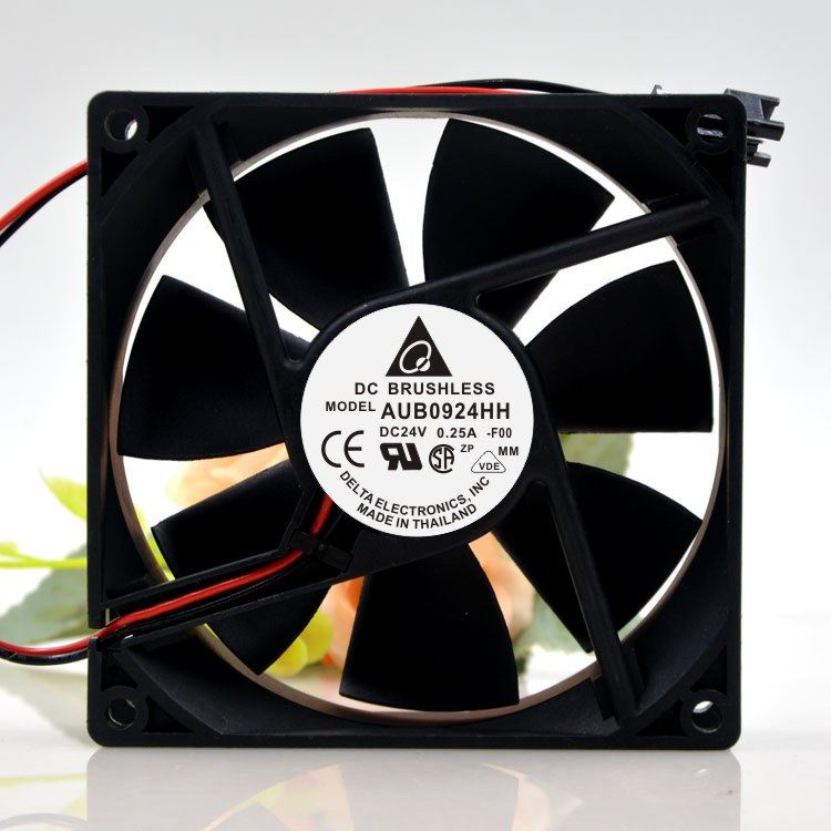 全新台达 AFB0924SH/VH/HH/HB/H/M AUB0924HH 9025 24V变频器风扇_虎窝淘
