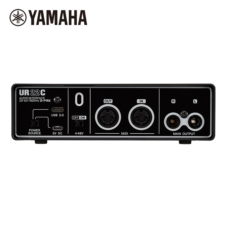 Yamaha/雅马哈 UR22C 2X2 USB 3.0音频接口_虎窝淘