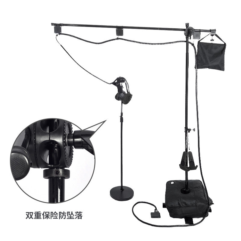 VR眼镜收线支架Index头盔htc vive pro伸缩悬臂吊架rift s落地架_虎窝淘