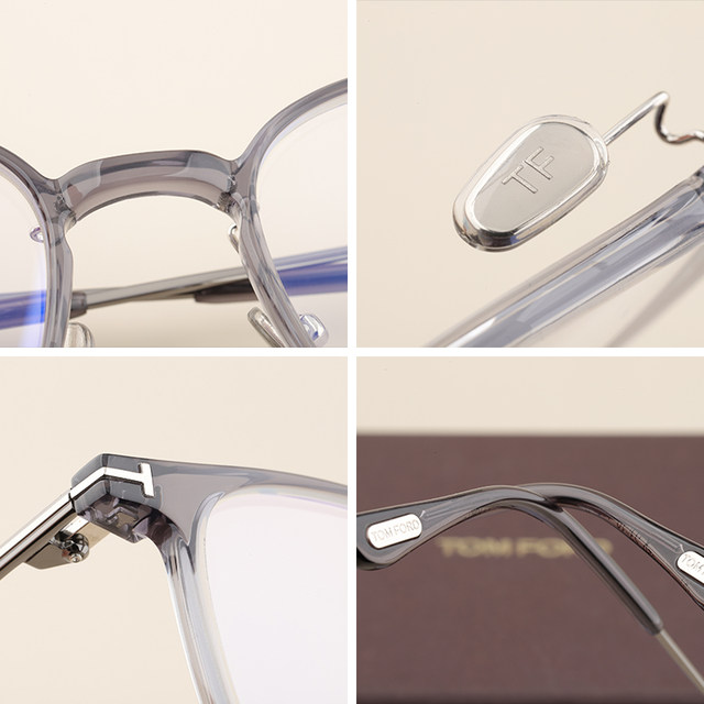 Tomford Tom Ford Glasses Female Retro Elegant Frames Anti -Blues Anti -Blu -ray Male TF5923