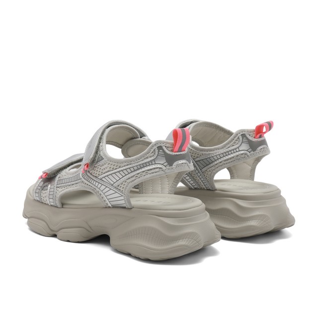 Belle women's shoes thick soles of magic stick shoe silver daddy sports ...