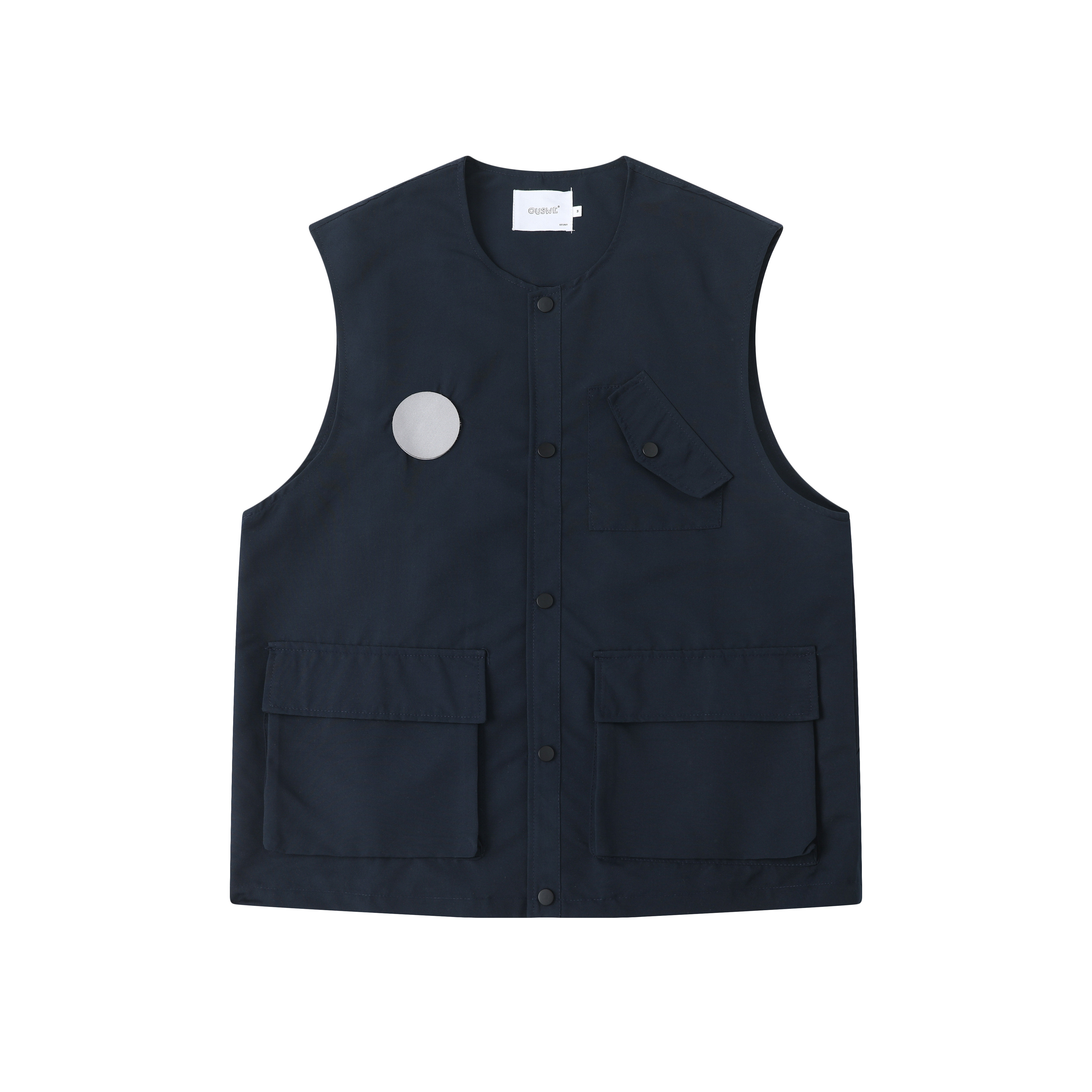 TMOR复古潮流秋冬新品日系机能工装马甲宽松休闲百搭叠穿战术背心_虎窝淘