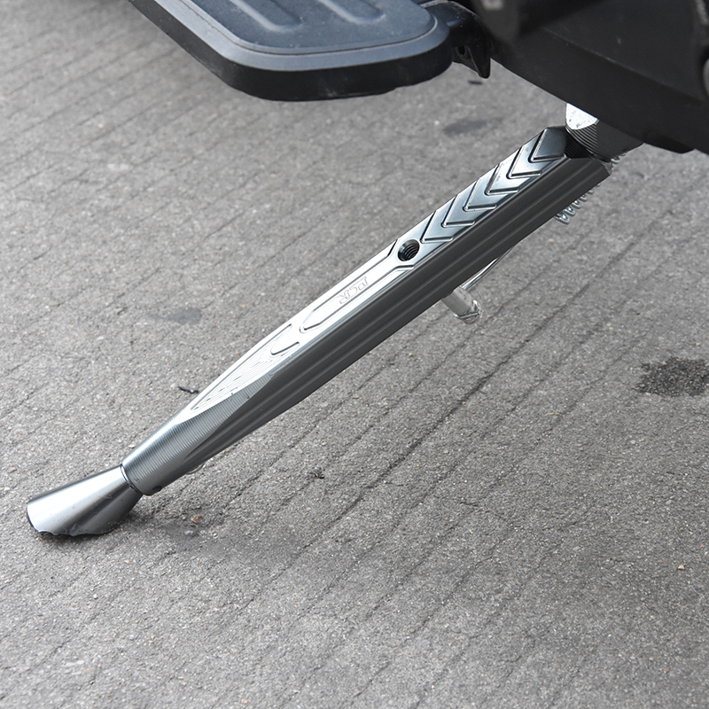 适用小牛电动车改装配件UQI/U+B/U1C/N1S铝合金可调边撑加长小脚_虎窝淘