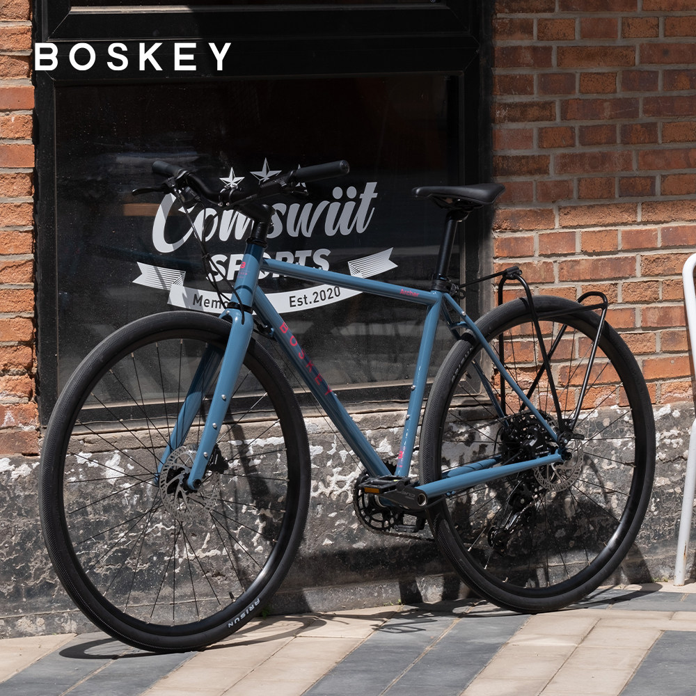 BOSKEY不死骑舒适通勤gravel瓜车旅行自行车