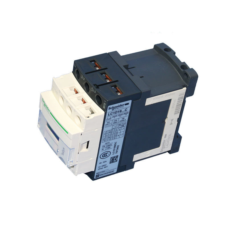 施耐德TeSys D系列三极交流接触器18A 24VDC 1NO+1NC LC1D18BDC_虎窝淘