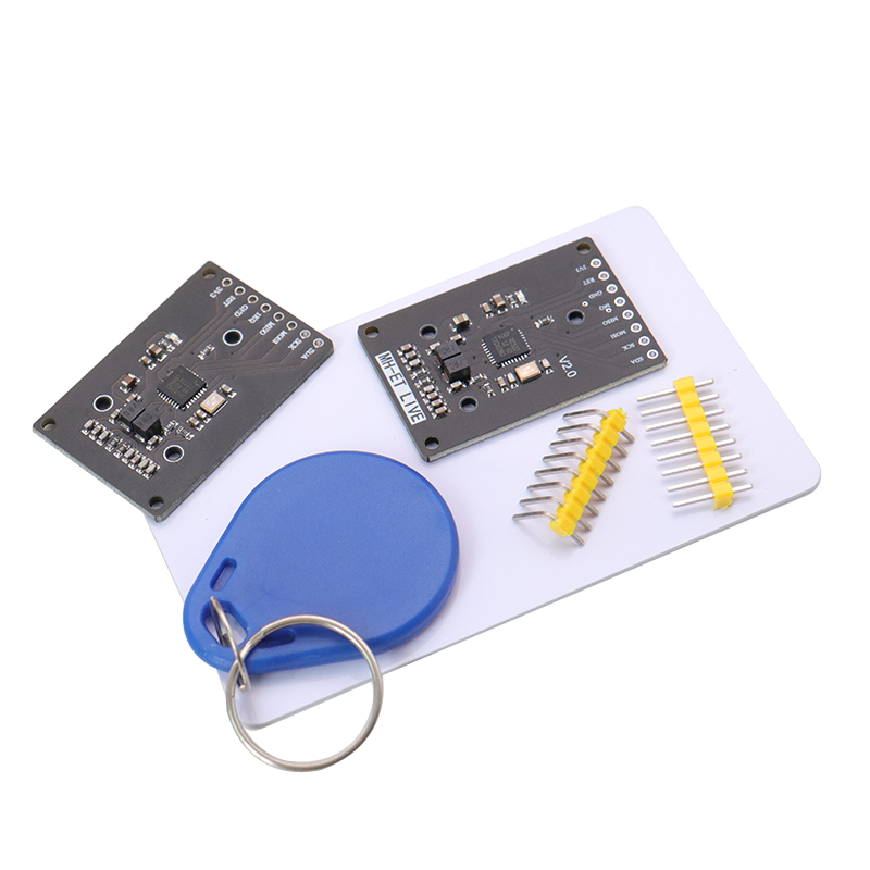 RC522迷你版RFID射频 IC卡感应读写刷卡模块小尺寸 13.56MHZ_虎窝淘