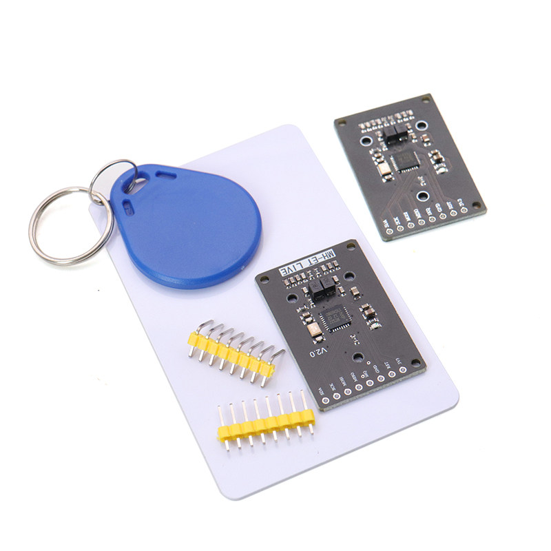 RC522迷你版RFID射频 IC卡感应读写刷卡模块小尺寸 13.56MHZ_虎窝淘