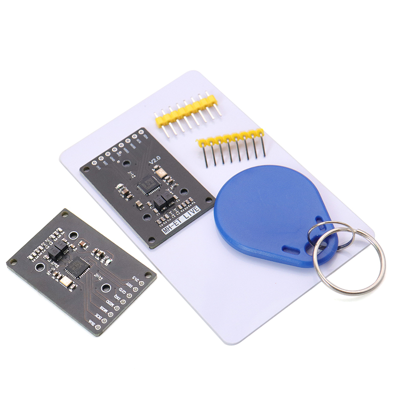 RC522迷你版RFID射频 IC卡感应读写刷卡模块小尺寸 13.56MHZ_虎窝淘