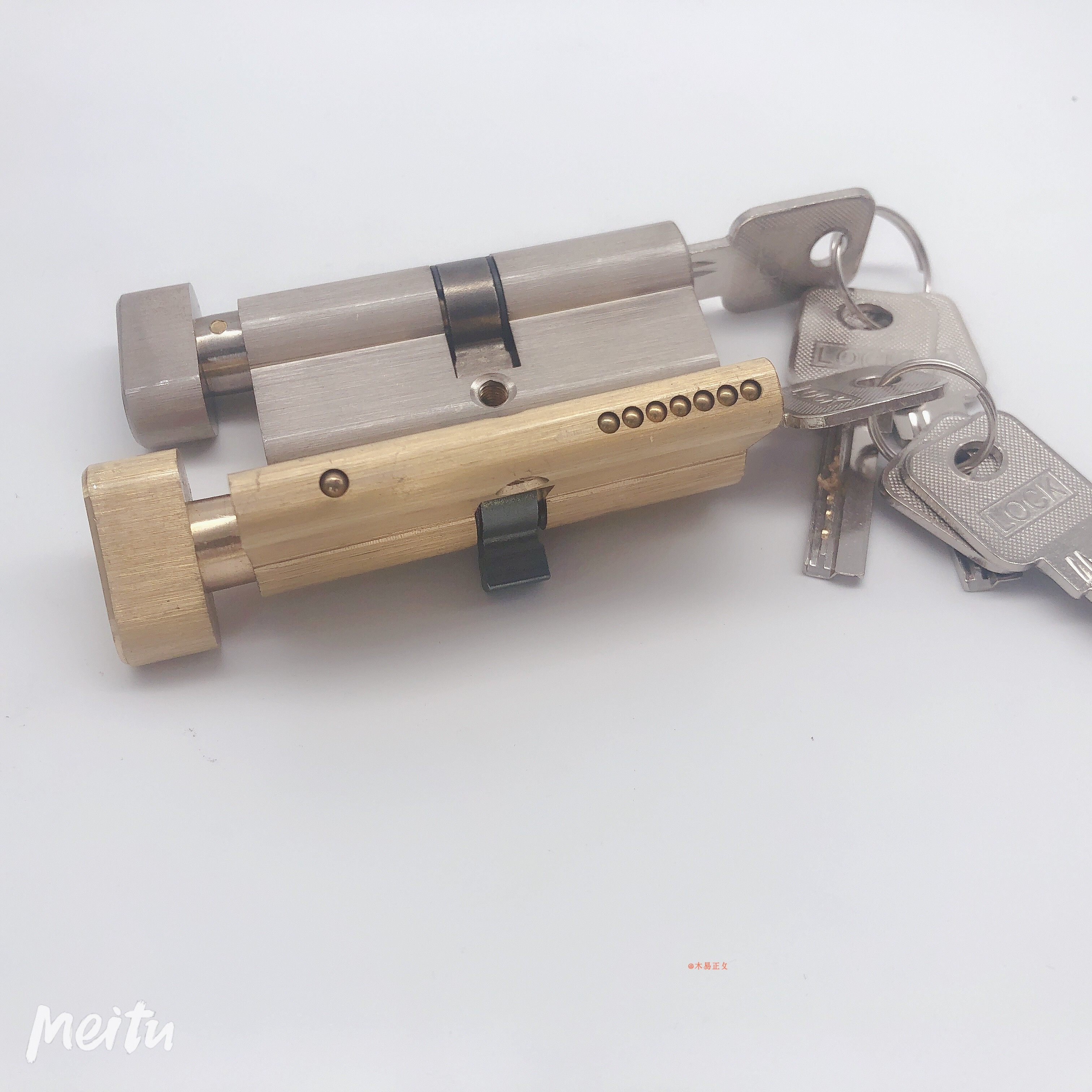 室内门锁塑钢门全铜大70mm锁芯大葫芦纯铜锁芯房间门木门锁芯_虎窝淘