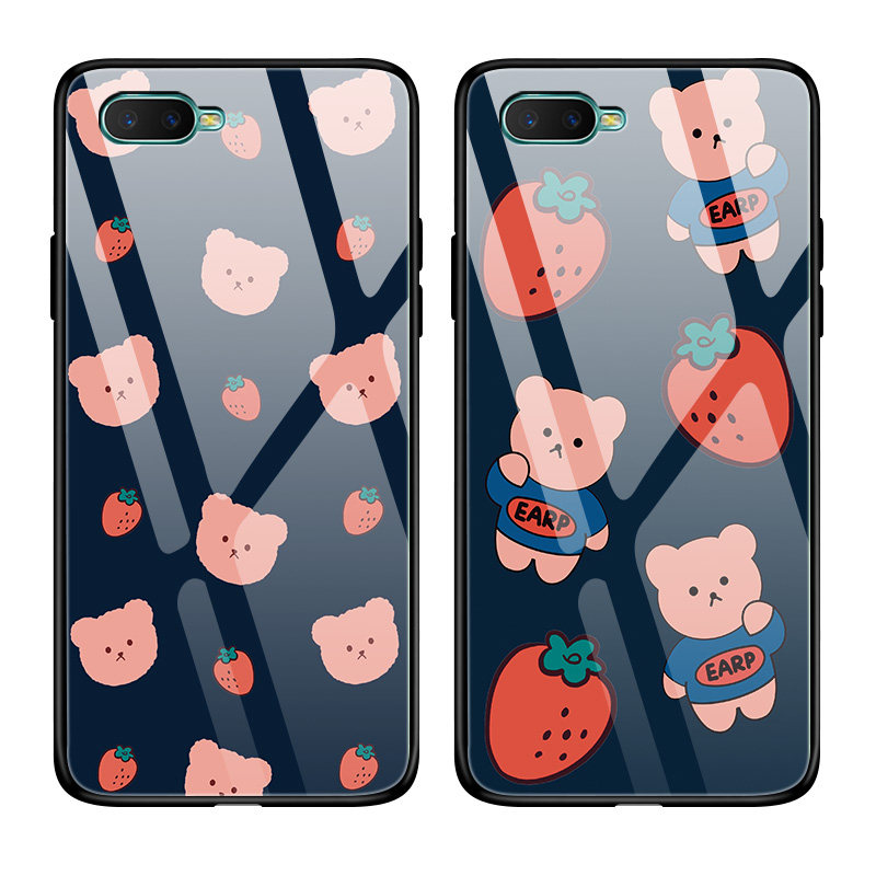 oppoK5手机壳oppo K3玻璃保护硅胶套K1全包K5防摔oppk软硬壳男女opook网红opopk卡通opk0PP0oopok可爱ins ...