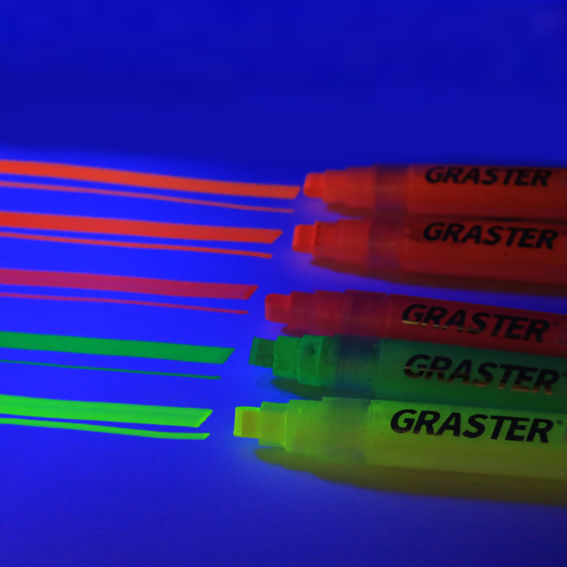 GRASTER 荧光笔涂鸦流淌记号笔彩色环保丙烯标记签名笔大容量圆头_虎窝淘