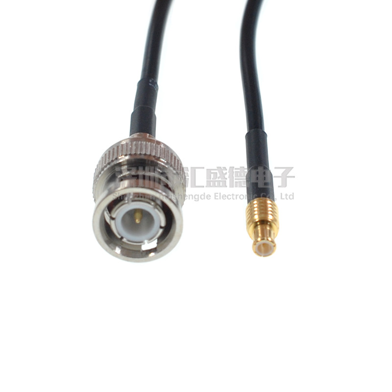 BNC公转MCX公 RG58 50-3线缆 BNC-J MCX-J射频同轴延长连接头线_虎窝淘
