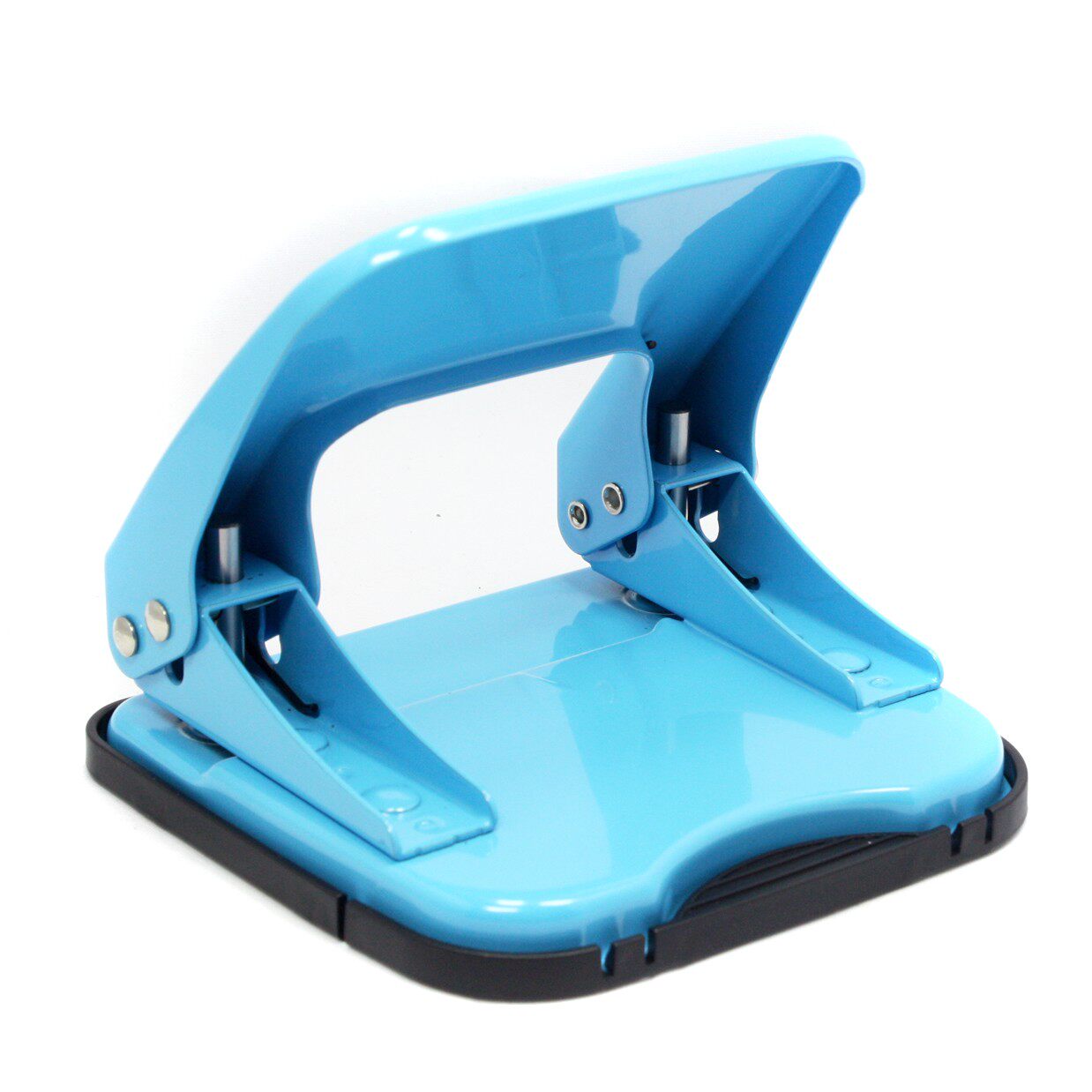 得力双孔打孔器装订机活页本夹小型学生圆孔圆环孔手动2孔多孔两孔打眼器a4文件纸张订本打洞机办公文具_虎窝淘