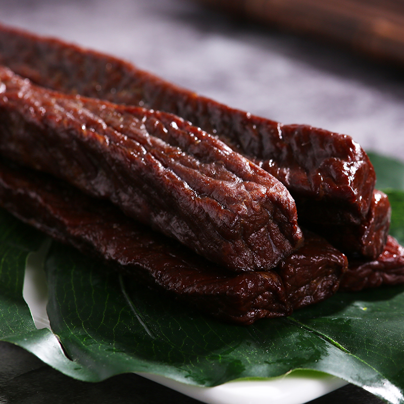 内蒙古霍林西山香手撕肉王手撕风干牛肉干解馋下酒菜 428g包邮_虎窝淘