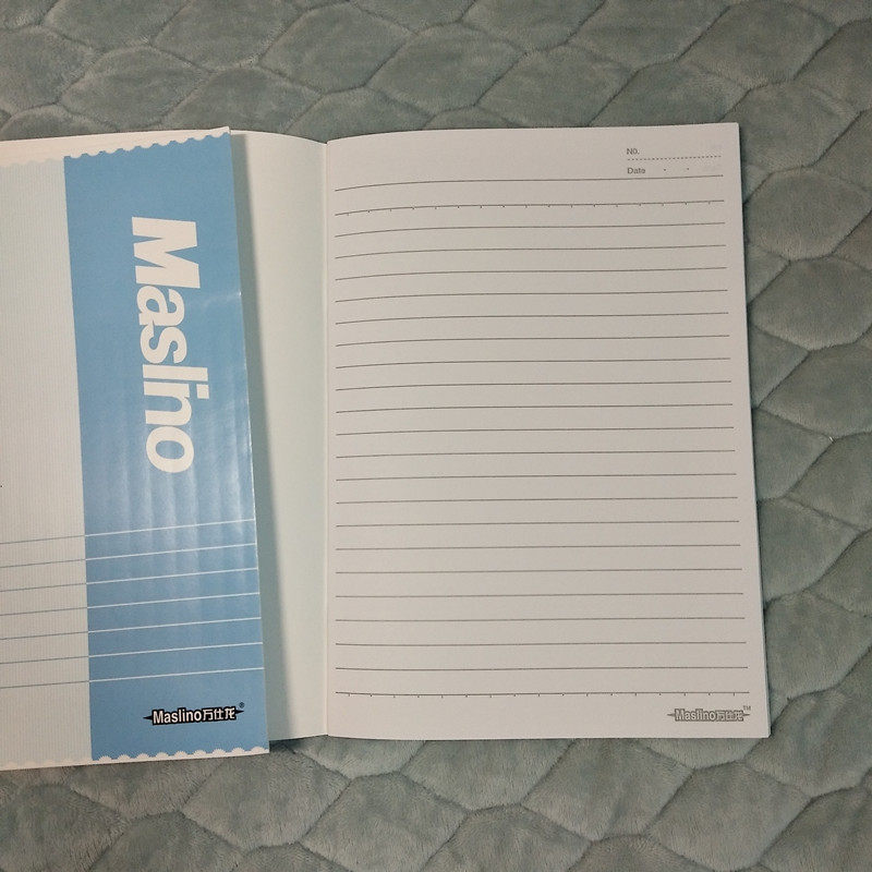 骑马钉练习本/Maslino万仕龙A5铁钉本亚龙软面抄笔记本横线记事本_虎窝淘