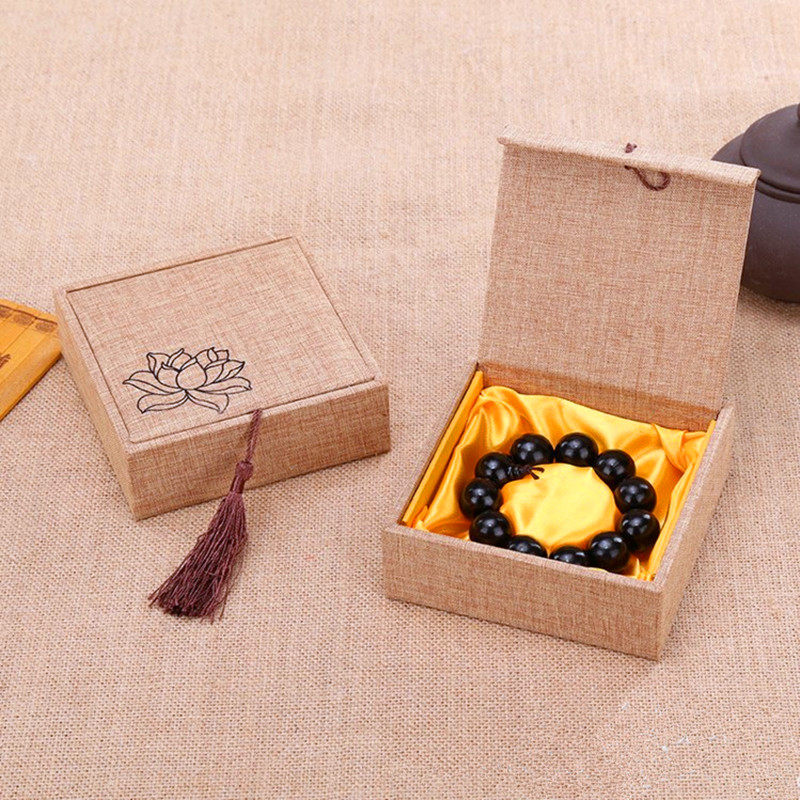 12-12佛珠锦盒手珠包装盒手串珠链礼盒首饰锦盒现货批发定做厂_虎窝淘