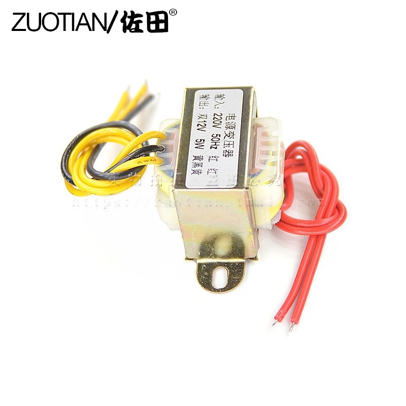 可定做 5W双12V变压器输入：220V 50Hz/输出：双12V 0.205KG_虎窝淘