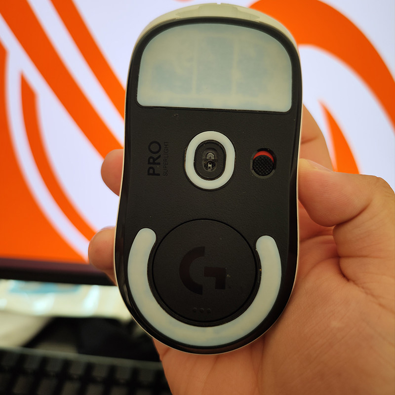 D-GLOW狗屁王二代超薄特氟龙脚贴GWP2罗技FK/EC/毒蝰/vaxee/狗一_虎窝淘