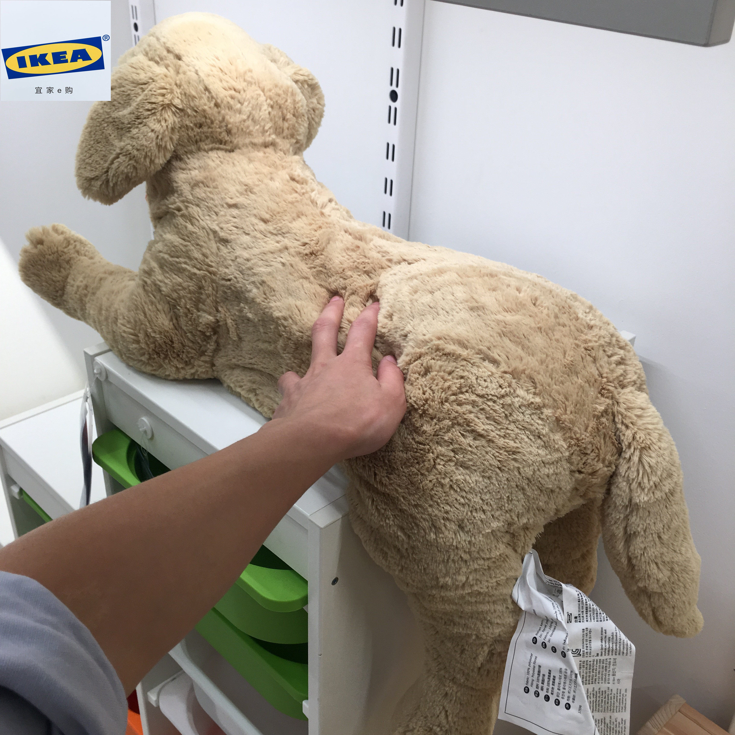 IKEA 宜家 GOSIG GOLDEN 古西格 格登 毛绒玩具 大狗 金毛寻回犬 - 小编推荐 - WePost 全民代运 - 马来西亚中国 ...