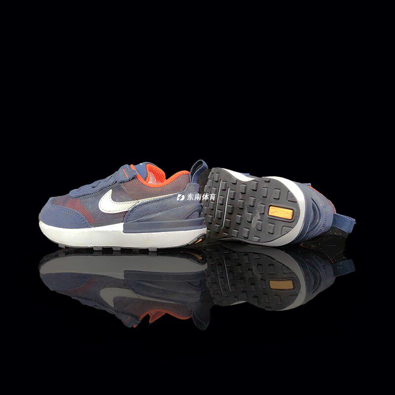 耐克Nike Waffle One男女大童透气减震运动休闲鞋 DC0480 DC0479_虎窝淘