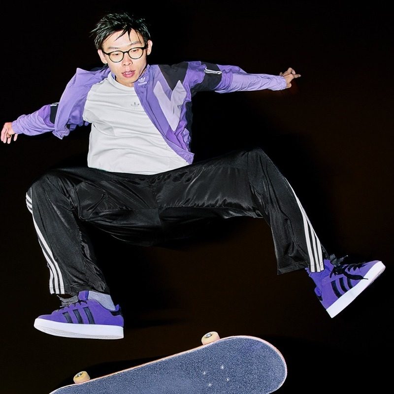 adidas阿迪达斯三叶草男子夏季新款运动休闲三条纹直筒长裤IA6329_虎窝淘