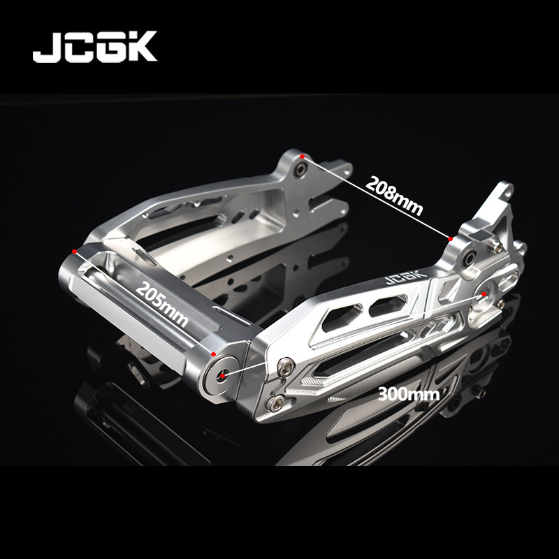 JCGK后平叉适用于九号E80C/100/125/E200p电动车改装铝合金后摇臂_虎窝淘