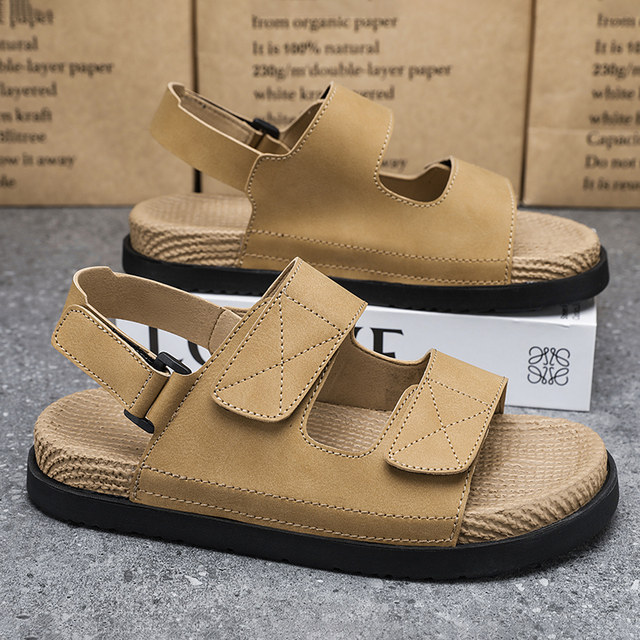 Men's summer wear non-slip and anti-odor Birken Beach Shoes Thick Sole ...