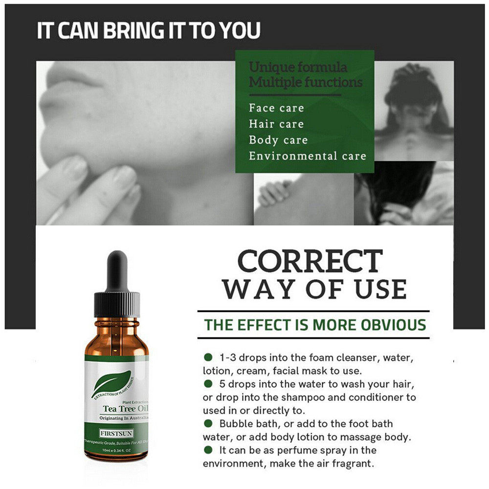 tea tree tea tree oil pure essential oil Face acne cream_虎窝淘