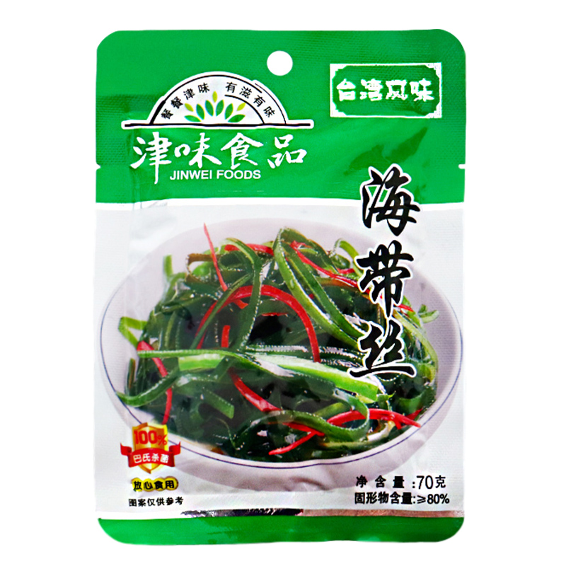 津味海带丝丝70g*30包开味下饭菜咸菜酱菜下酒小菜即食素食早餐_虎窝淘