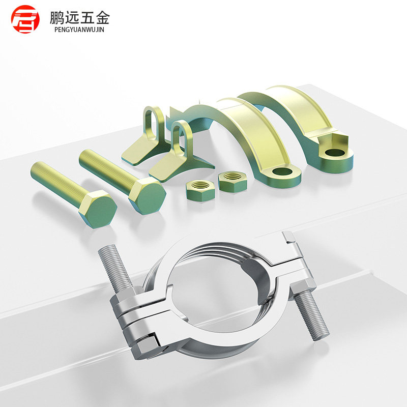 普通款卡箍重型强力喉箍管卡水管抱箍SL49管夹铸铁管束耐高温重型_虎窝淘