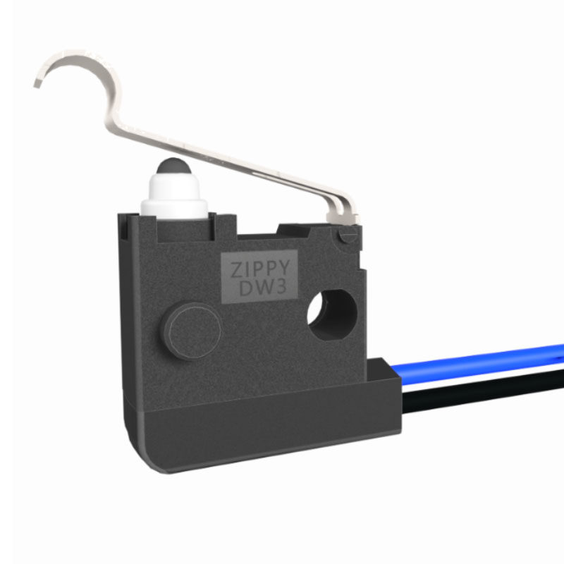 台湾新巨ZIPPY防水微动开关带线IP67车门检测限位 DW3-P1S-A02A1_虎窝淘