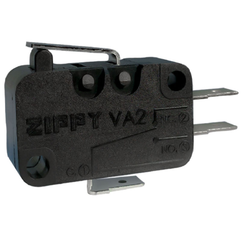 台湾原装新巨ZIPPY大电流微动开关带臂压杆三脚行程限位开关VA2_虎窝淘