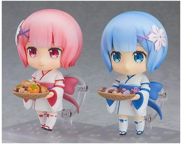 日版现货包邮 GSC re0从零开始拉姆雷姆蕾姆幼年粘土人手办_虎窝淘