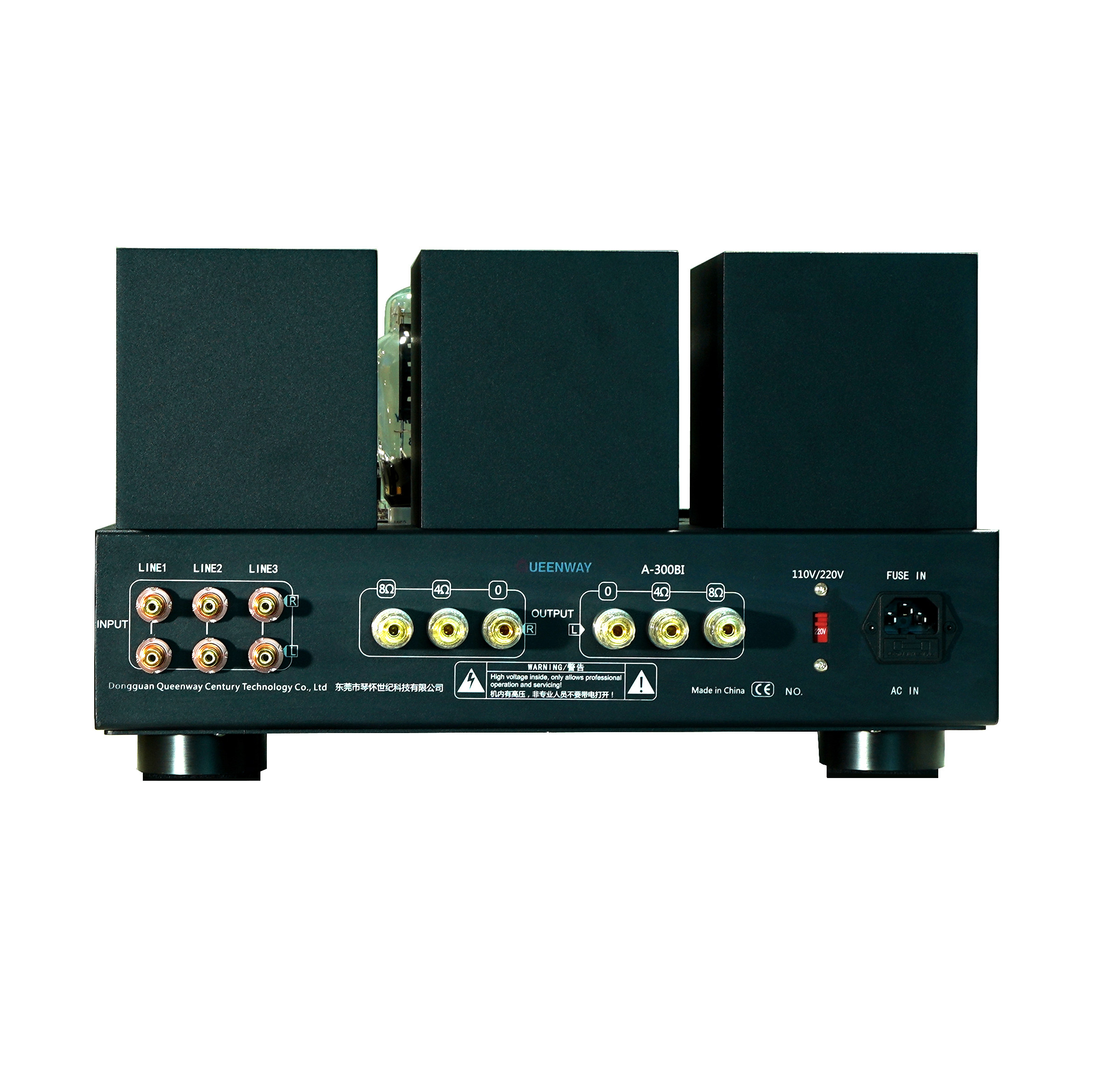 Queenway/琴怀 A-300BI 300B胆机合并电子管功放单端甲类18W*2_虎窝淘
