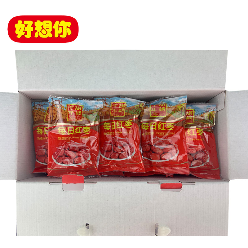 河南特产好想你千年胡杨枣每日红枣二级780g（内26小袋）福利年货_虎窝淘