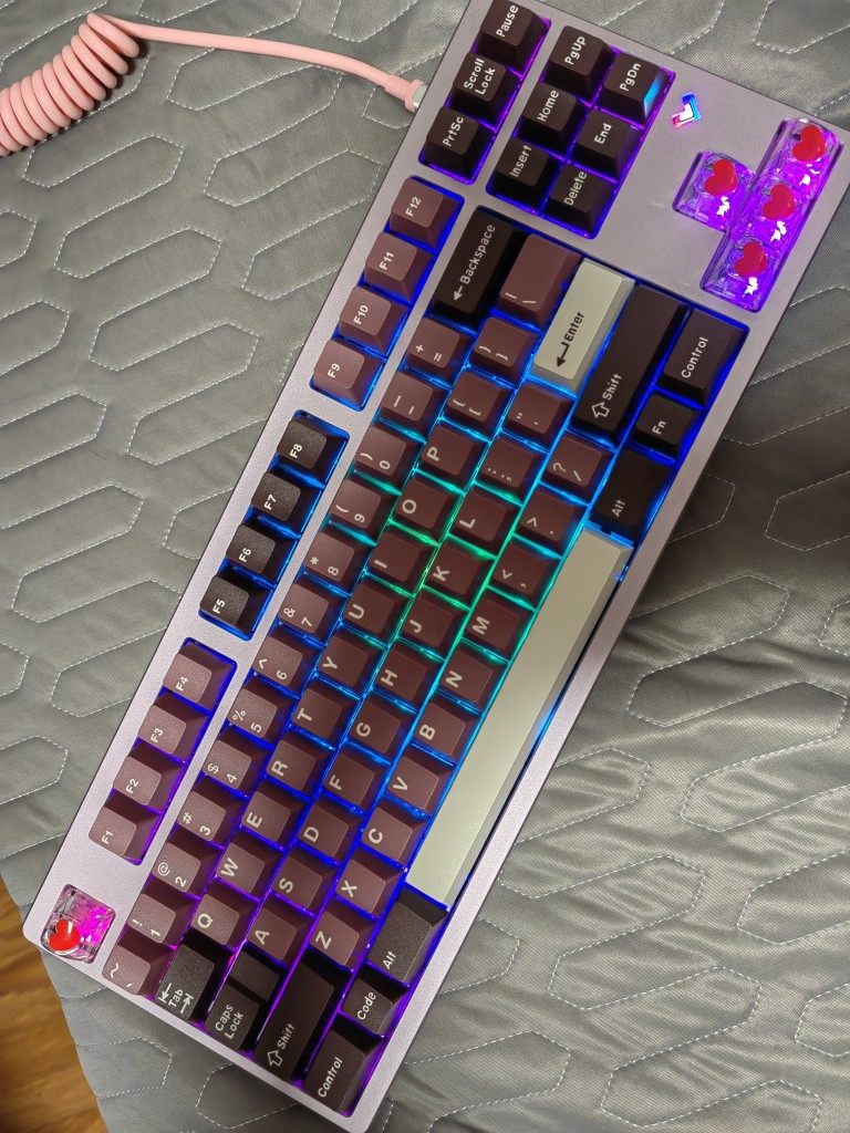 matrix3.0浅紫色爱心版 TTC虎轴标准版，无门牙配列热插拔版本_虎窝淘