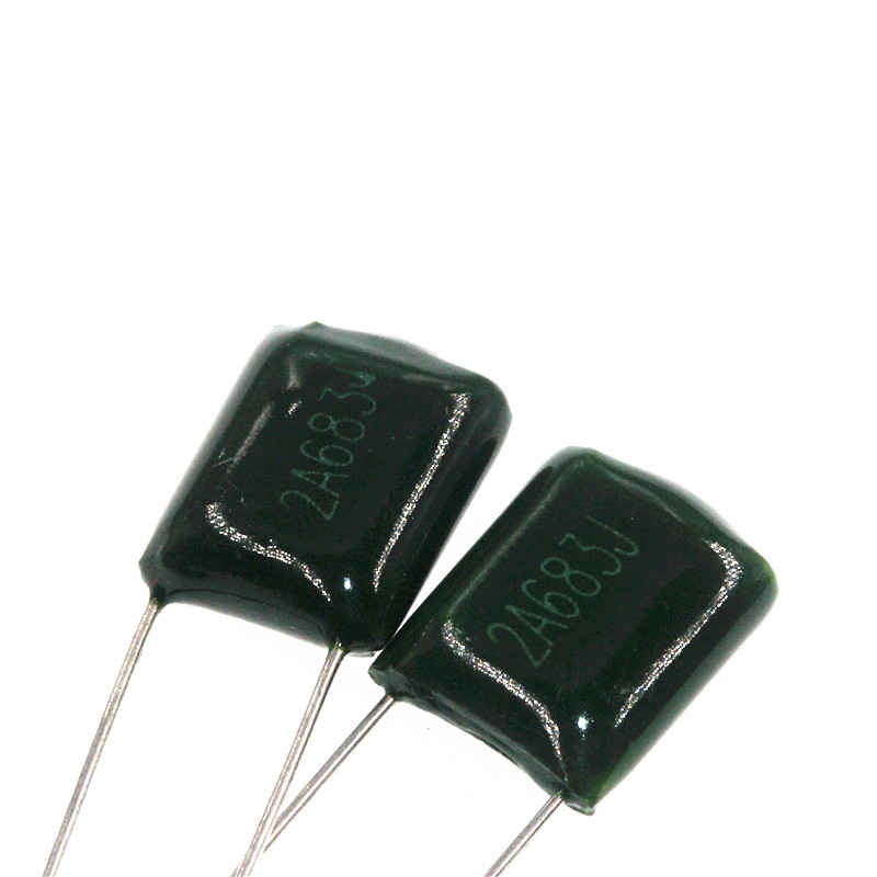 50只涤纶电容 2A683J 2A683 100V 0.068UF 68NF_虎窝淘