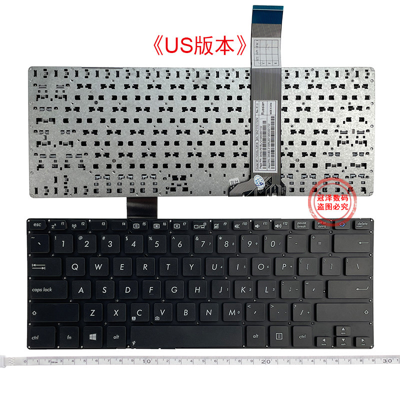 Asus华硕S300 P302U P302LJ R301 X302L/LA F302L键盘S300C/SC/KI_虎窝淘