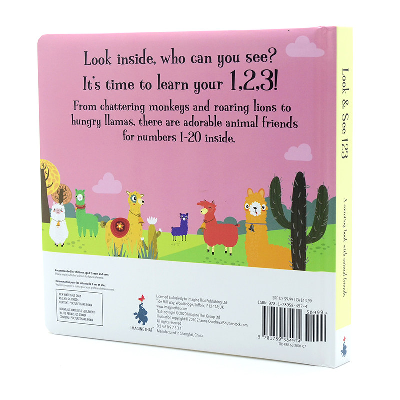 英文原版绘本 Look and See 123原版进口儿童读物【上海外文书店】_虎窝淘