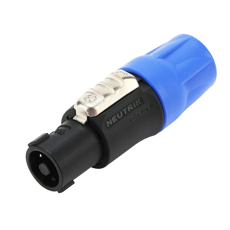 REAN甬声neutrik四芯4喇叭音箱线插头欧姆卡侬音响连接器NL4FXX-W_虎窝淘