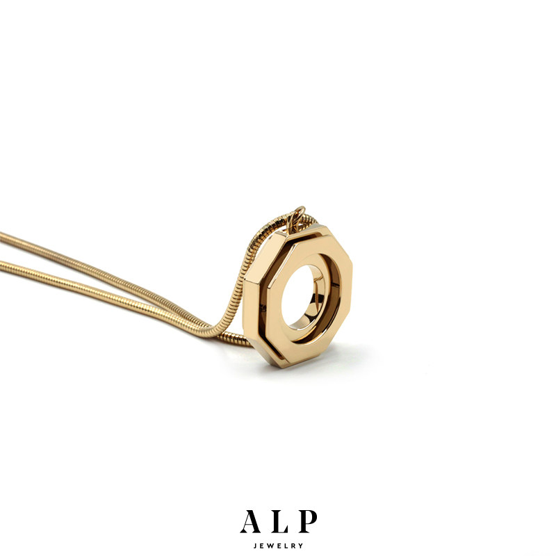 ALP JEWELRY ME自我系列直率吊坠长款项链毛衣链个性高级感小众_虎窝淘