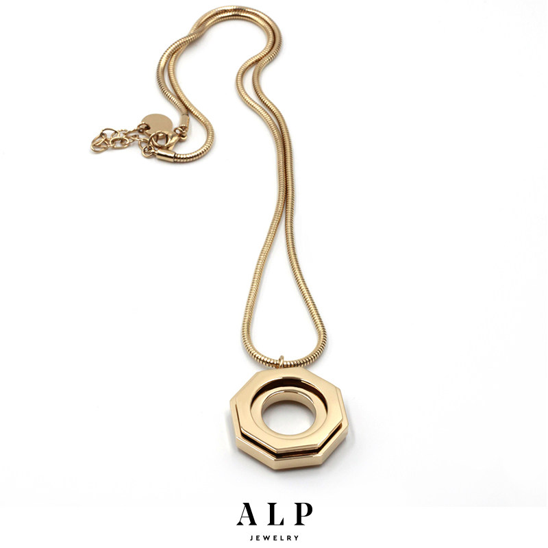 ALP JEWELRY ME自我系列直率吊坠长款项链毛衣链个性高级感小众_虎窝淘