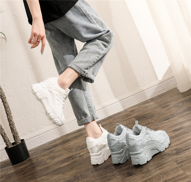 313233小码内增高女鞋2021春夏新款透气百搭老爹鞋厚底休闲运动鞋_虎窝淘