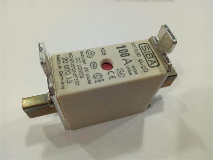 SIBA德国西霸原装 NH000 gL gG 2000013.100熔断器 100A500V全新_虎窝淘