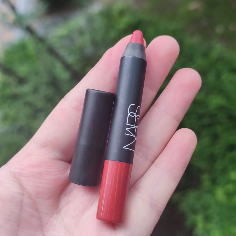 Nars纳斯专柜中小样丝绒雾感唇膏笔柔玫瑰色1.8g女豆沙dolce vita_虎窝淘
